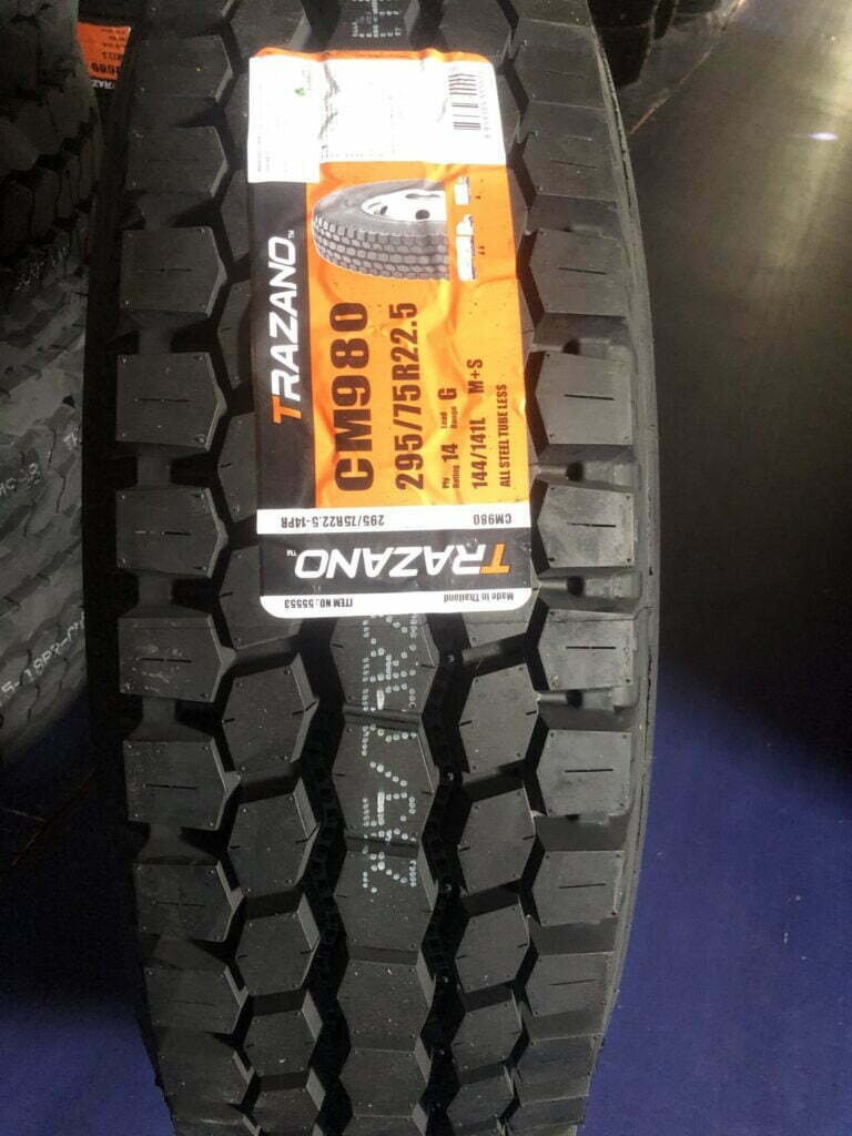 Lốp Trazano 295/75R22.5 CM980: Bền Bỉ Vượt Trội, Tối Ưu Lợi Nhuận Vận Tải